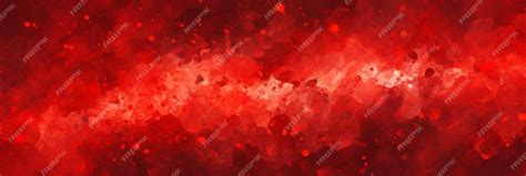 Premium Photo Red Speckled Background Banner