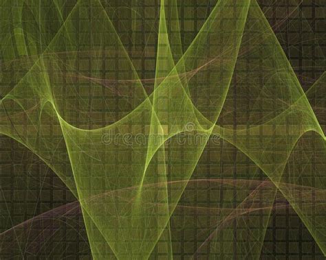 Abstract Digital Fractal Graphic Render Flow Vibrant Future Shape Backdrop Ornament Fantasy