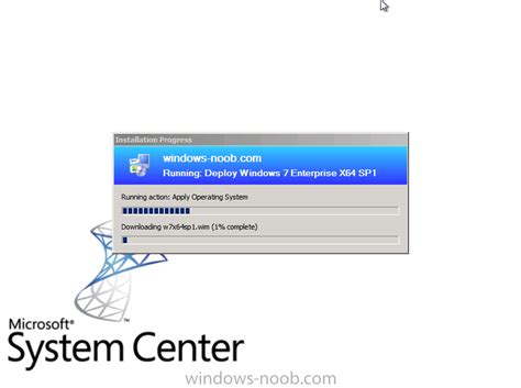 Using Sccm 2012 Beta 2 In A Lab Part 9 Deploying Windows 7 Enterprise Configuration Manager