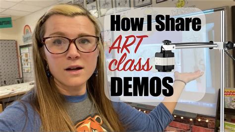 How I Present Art Class Demos To My Elementary Artists Youtube