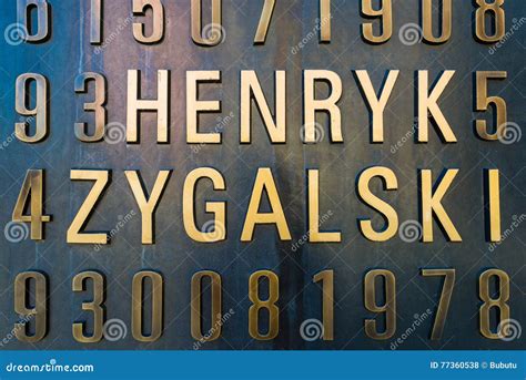 Poznan Poland September 06 2016 Monument Of Polish Cryptologists