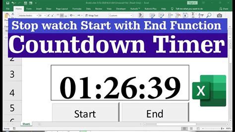 Countdown Timer Excel Formula Imaginative Minds