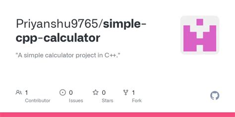 priyanshu borekar on linkedin github priyanshu9765 simple cpp calculator a simple