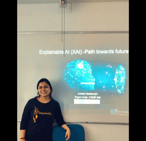 Asmita Mukherjee On Linkedin Presentation Xai Seminar Artificialintelligencetechnology