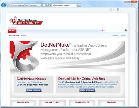 Code On Time Dotnetnuke Using Dotnetnuke Factory With Dnn 563