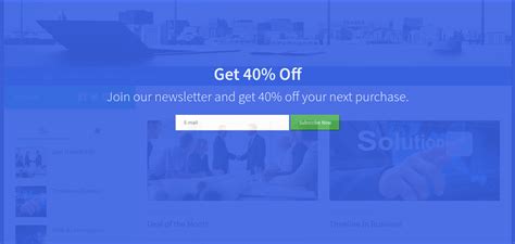 full screen popup demo of worpdress plugins from xyzscripts