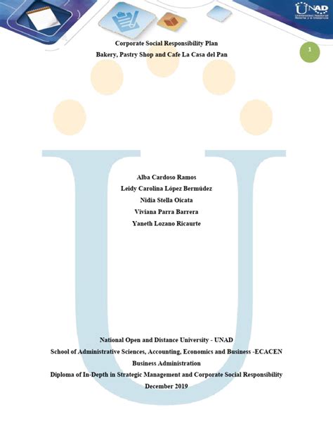 Economic Impact Pastry Bakery Pdf Corporate Social