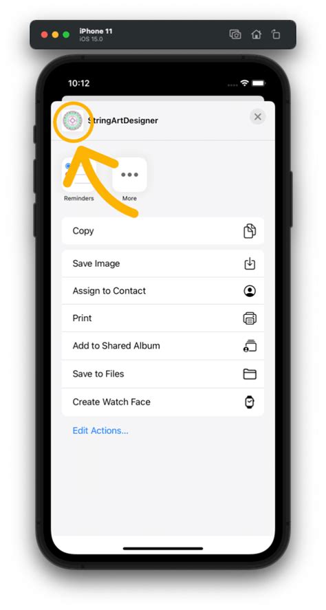 Uikit Uiactivityviewcontroller での イメージプレビューを指定する方法 Smalldesksoftware