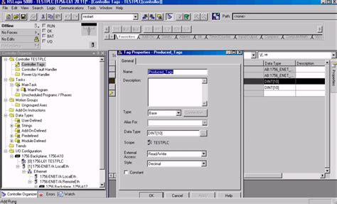 Communication Between Controllogix Or Compactlogix Plcs With Produced