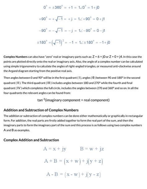Complex Number Polar Form Rectangular Form Pdf Chemistry Science