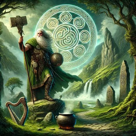 The Dagda Mor Father Of Celtic Irish Mythology