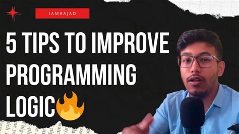 5 tips to improve programming logic iamrajad rajad shakya