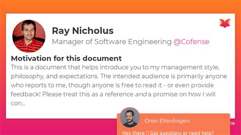 Ray Nicholuss Manager Readme