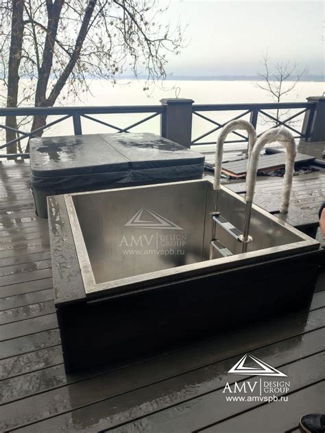 Холодная купель идея для бани