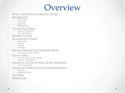 Saas Introduction What Is Saas Mean And Examples Pdf