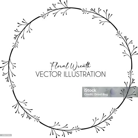 디자인을 위한 장식 요소 결혼식 초대장 카드 및 로고에 아름답게 보일 화려한 나뭇잎 화환 0명에 대한 스톡 벡터 아트 및 기타 이미지 Istock