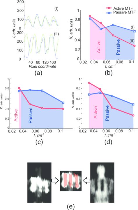 A Image Intensity Cross Section Solid Curves And The Appropriate