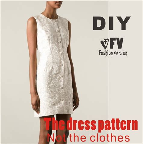 Clothing Diy The Dress Dresses Sewing Pattern Cutt Grandado