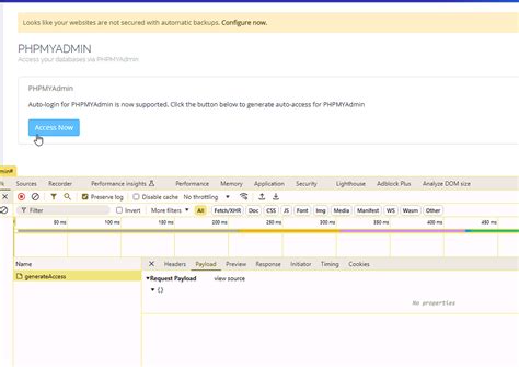 urgent i cannot access phpmyadmin and filemanager database server