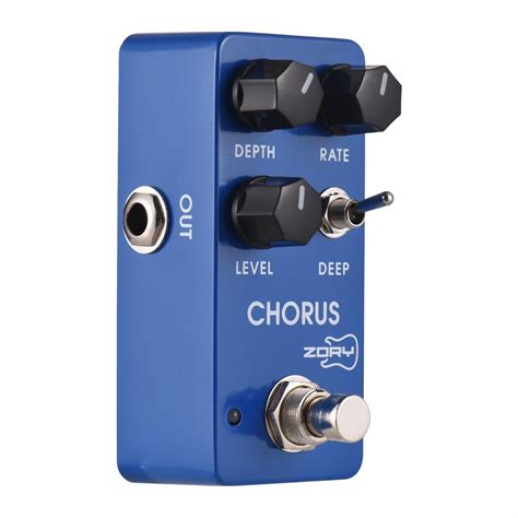 Andoer Br Fapao Guitar Analog Chorus Effects Pedal Depth Rate Level