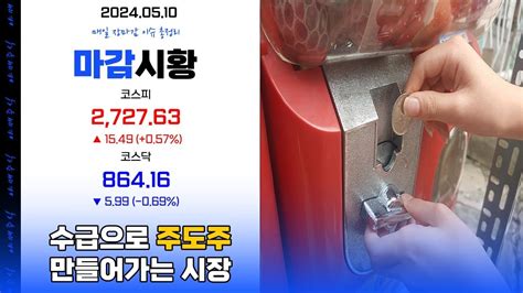 주식시황 수급으로 주도주 만들어가는 시장 Youtube