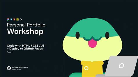 Personal Portfolio Workshop Code With Html Css Js Deploy To Github Pages Part 1 Youtube