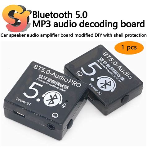 [ready Stock Supply] 1pcs Bluetooth 5 0mp3 Audio Decoding Board Lossless Car Speaker Audio Power