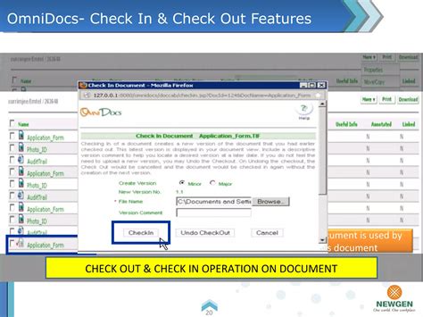 omniscan and omnidocs integrated dms ppt