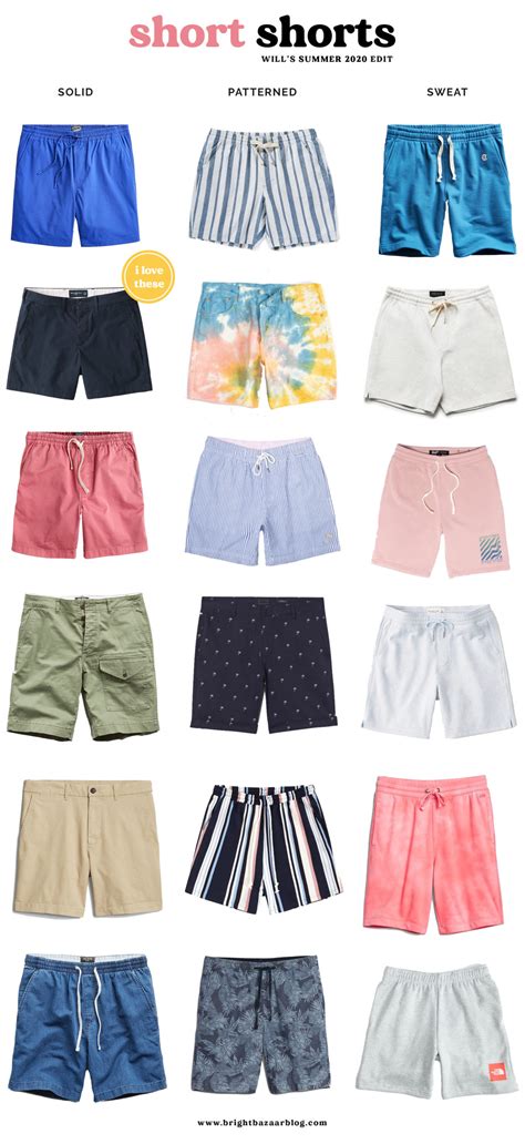 Mens Short Shorts 18 Styles For Summer 2020 Bright Bazaar By Will
