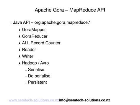 Ppt An Introduction To Apache Gora Powerpoint Presentation Free