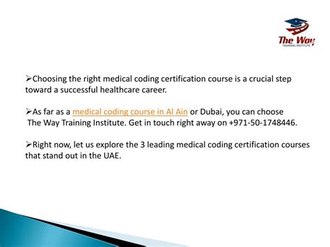 PPT Medical Coding Training Centre In Sharjah PowerPoint Presentation ID