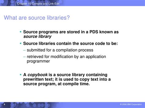 ppt chapter 10 compiling and link editing a program on z os