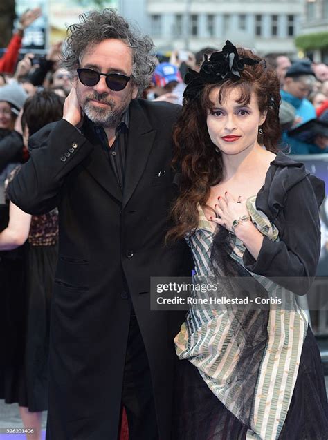 Tim Burton And Helena Bonham Carter Attend The Premiere Of Dark News