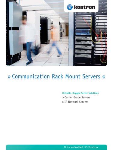 Communication Rack Mount Servers Brochure Kontron Pdf Catalogs Technical Documentation