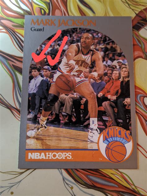 Authentic Mark Jackson Basketball Card With The Menendez Brothers At