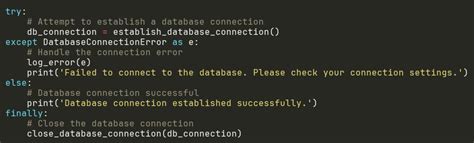 Skander Nabli On Linkedin Python Exceptionhandling Errormanagement
