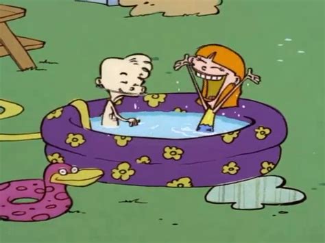 Shirtless Drawn Cartoon Boys Men Jimmy In Swimming Trunks Kevin Bathes