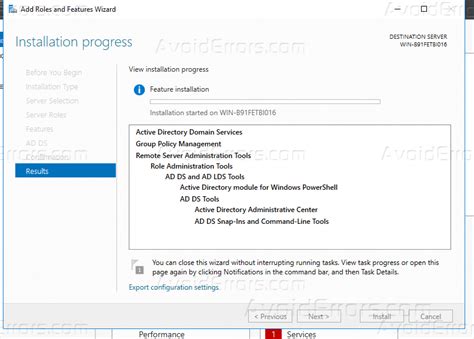 Install Active Directory AD In Windows Server AvoidErrors