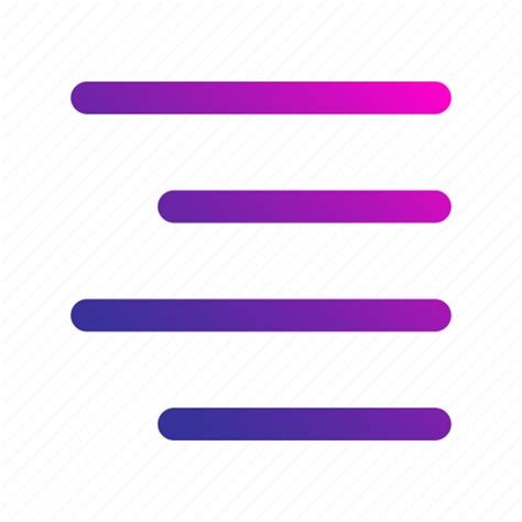 Align Right Alignment Text Edit Tools Option Icon Download On
