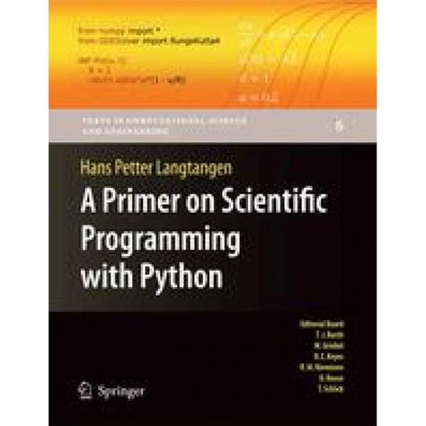 خرید و قیمت دانلود کتاب A Primer On Scientific Programming With Python ترب