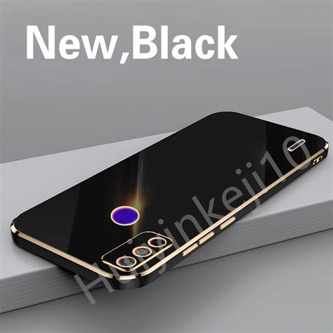 Tecno Spark 6 Go Ke5 Straight Edge Electroplating Square Soft Plastic Shell Color Shell Mobile