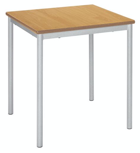 Metalliform Rt32 Square Fully Welded Classroom Table Mdf Edge