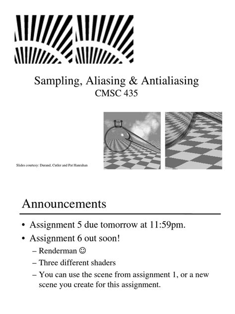 Anti Aliasing Sampling Signal Processing Fourier Transform