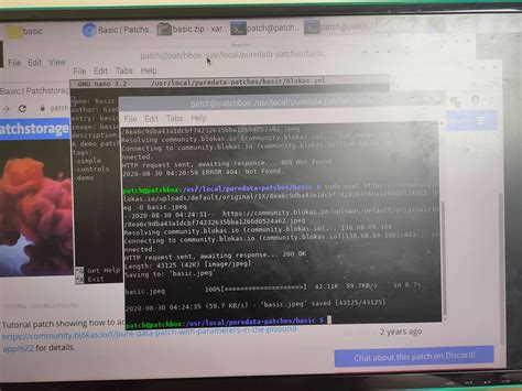 pure data module creation not working patchbox os blokas community