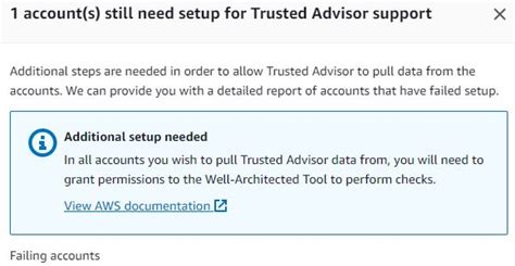 Well Architected Tool And Trusted Advisor Span Across Multiple