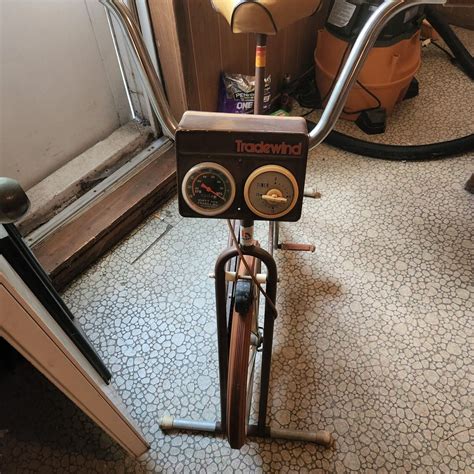 Huffy Antique Exercise Trade Wind Bike Ebay