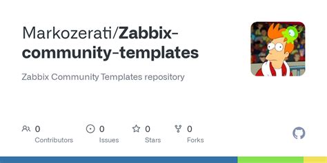 Github Markozeratizabbix Community Templates Zabbix Community