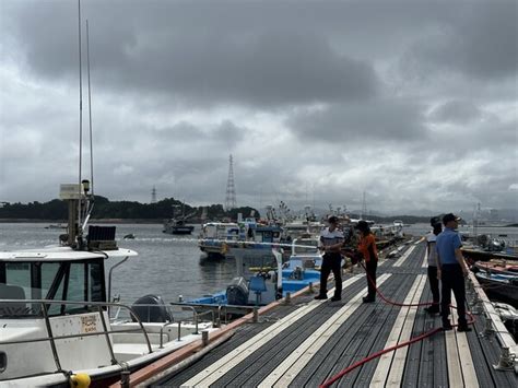 태안해경 선박화재 대비 합동 훈련