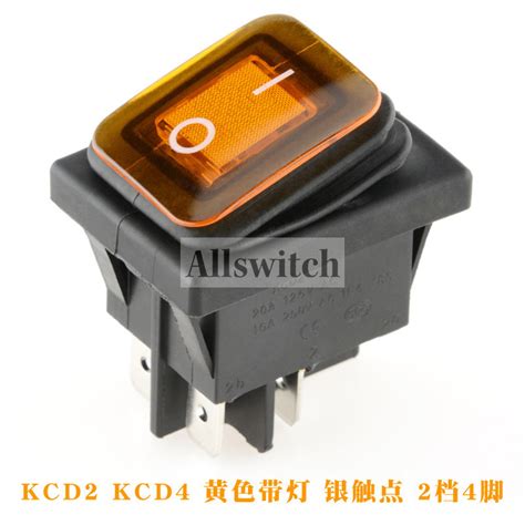 Kcd2 Waterproof Rocker Switch 28 5x38mm On Off On Off On Push Butoon Switch 15a Electric Power