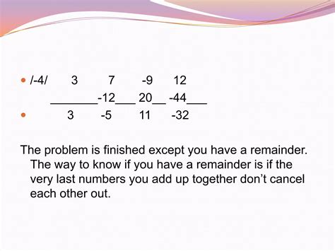 Synthetic Division PPTX